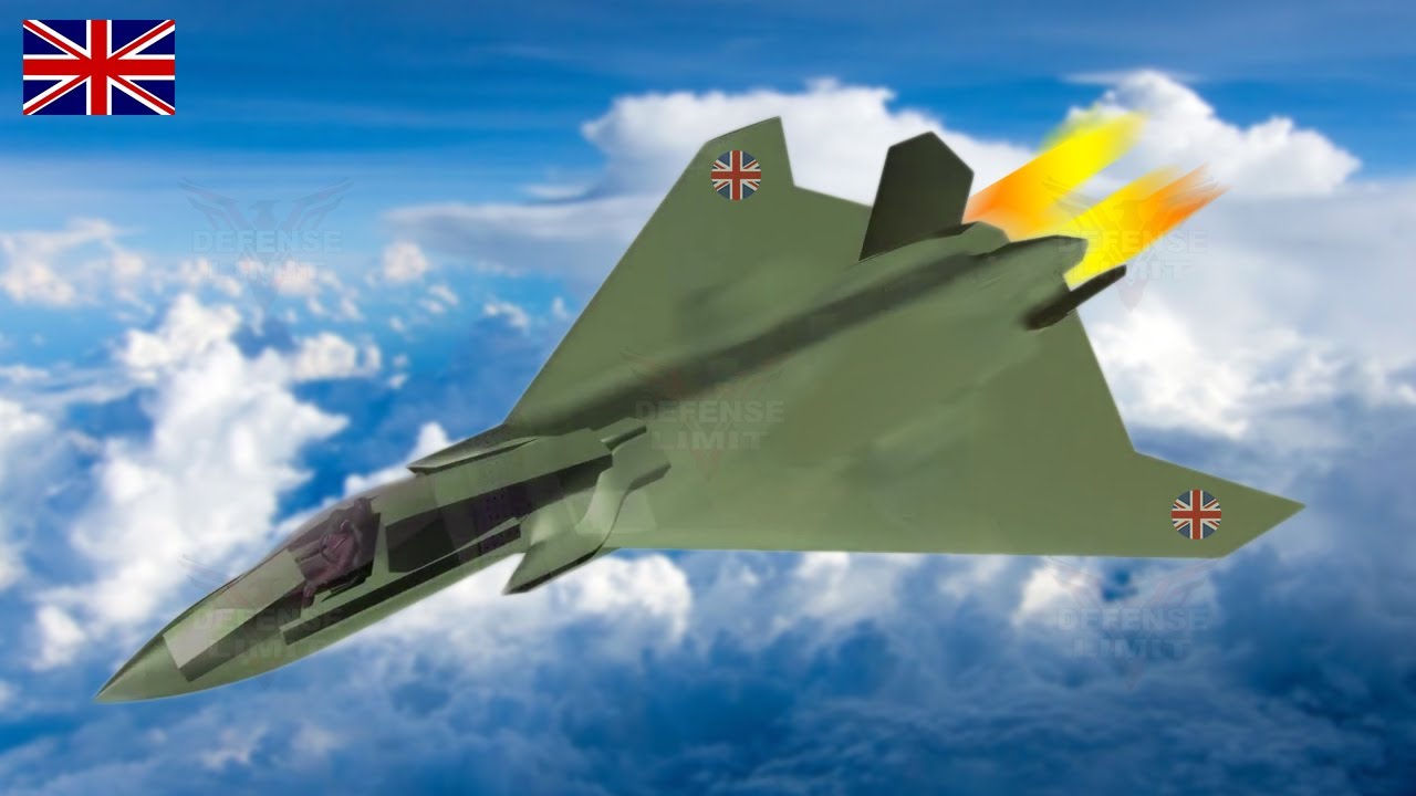 New Generation of UK Stealth Bombers - the Tempest Fighter Jet - YouTube