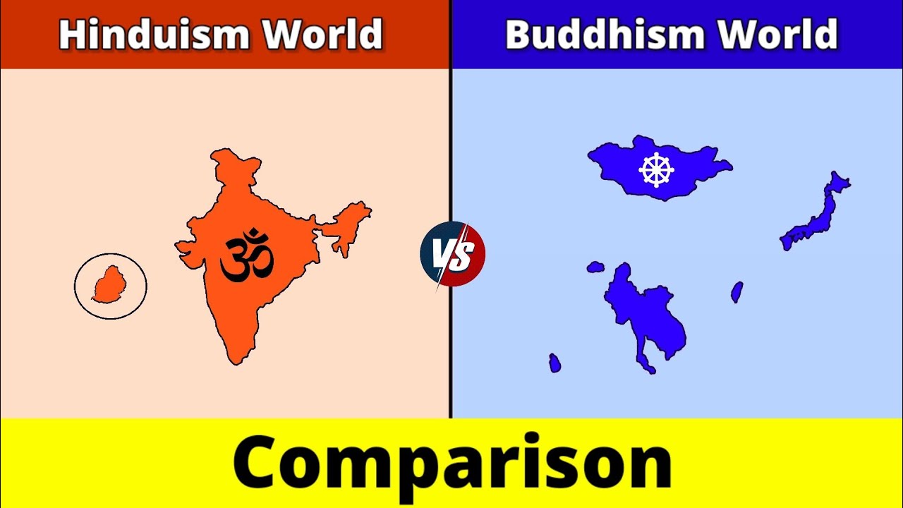 Hinduism World vs Buddhism World | Buddhism World vs Hinduism World ...