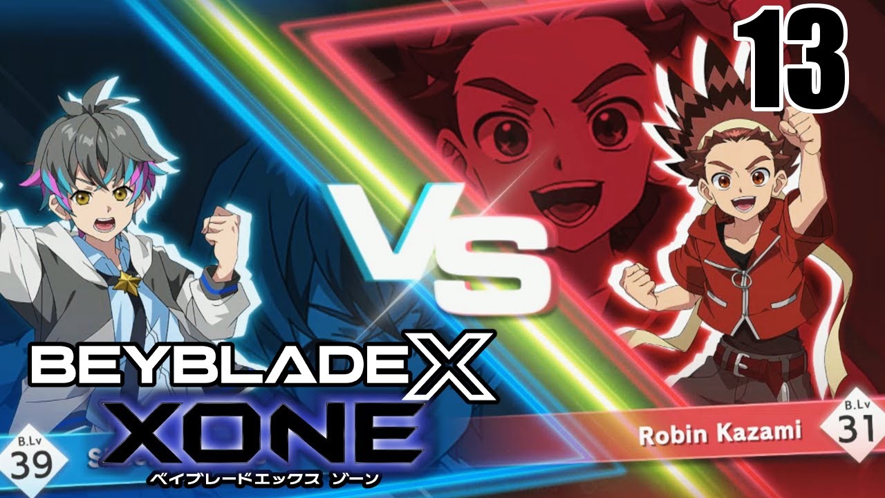 [Blind Let's Play] Beyblade X Xone Ep 13: Floor 60 Robin Kazami - YouTube