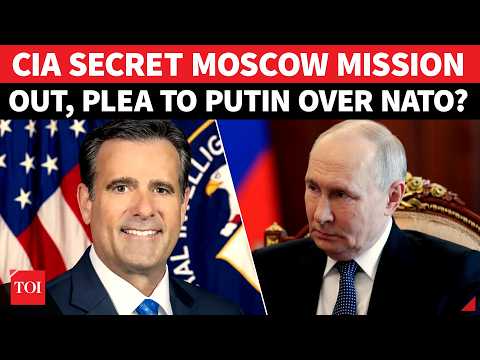 CIA Boss Carried Secret US' Plea To Putin? Big Reveal On Ratcliffe’s Shock Moscow Visit; 'RISKY...'