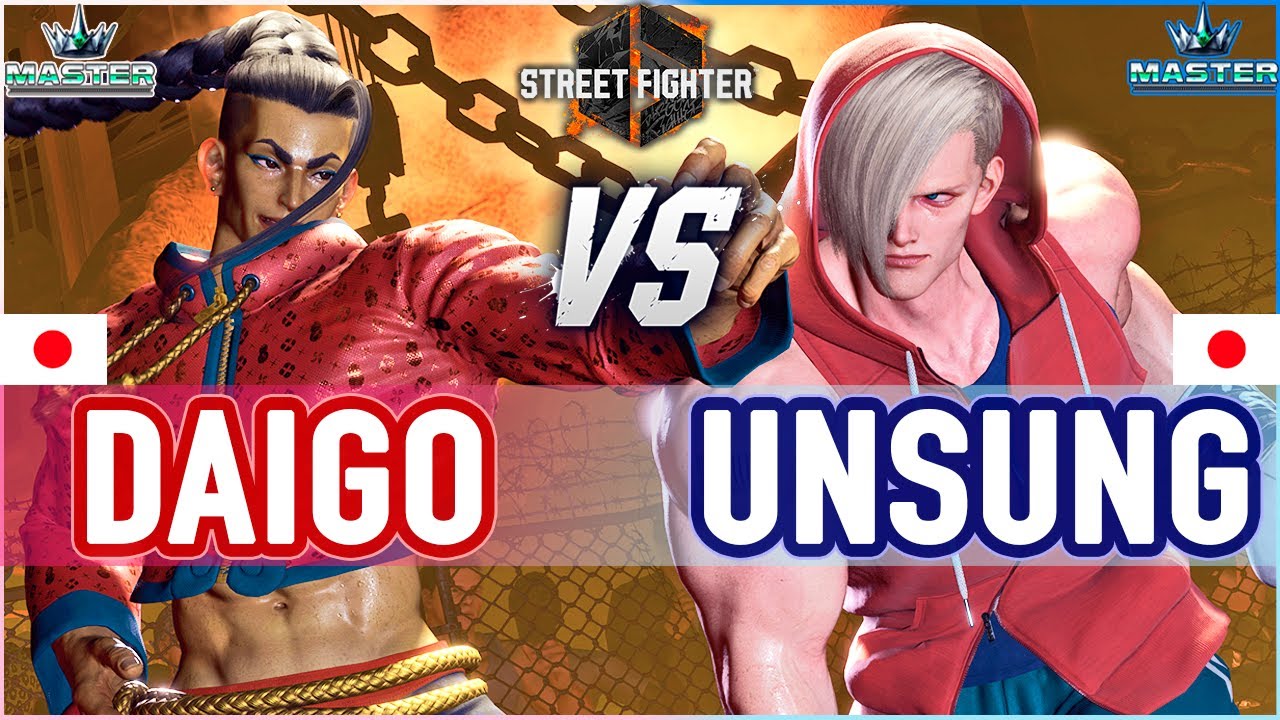 SF6 🔥 Daigo (Jamie) vs Unsung (Ed) 🔥 SF6 High Level Gameplay - YouTube