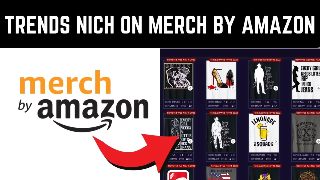 Top 4 Trend Niches for Merch by Amazon | New Seller Trends for Amazon ...
