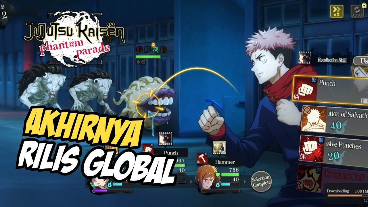 AKHIRNYA RILIS GLOBAL JJK MOBILE‼️|| JUJUTSU KAISEN PHANTOM PARADE‼️ ...