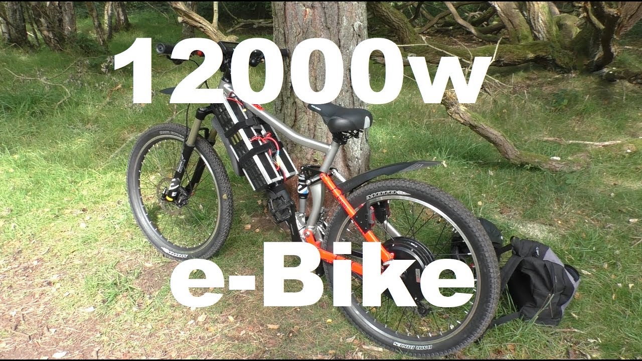11000w DIY eBike build part 6 - Finished - Maiden run next week - YouTube
