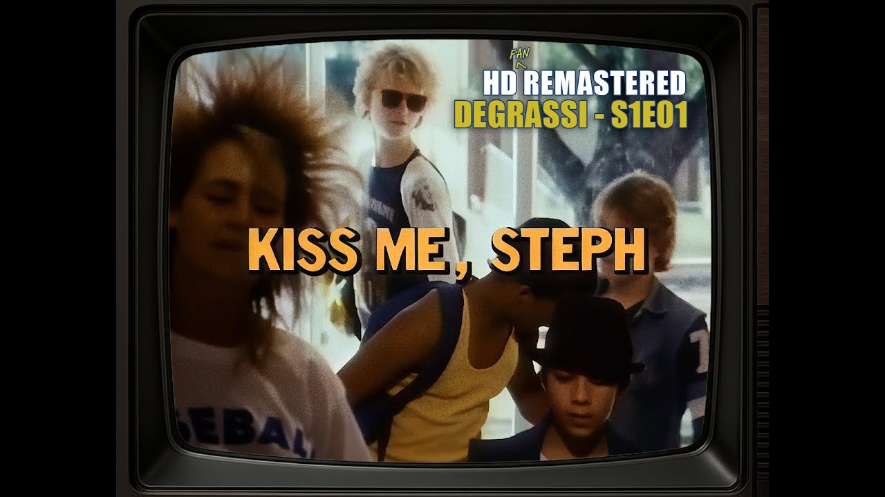 Degrassi Jr High S01E01 - Fan HD Remaster - Kiss Me, Steph - YouTube