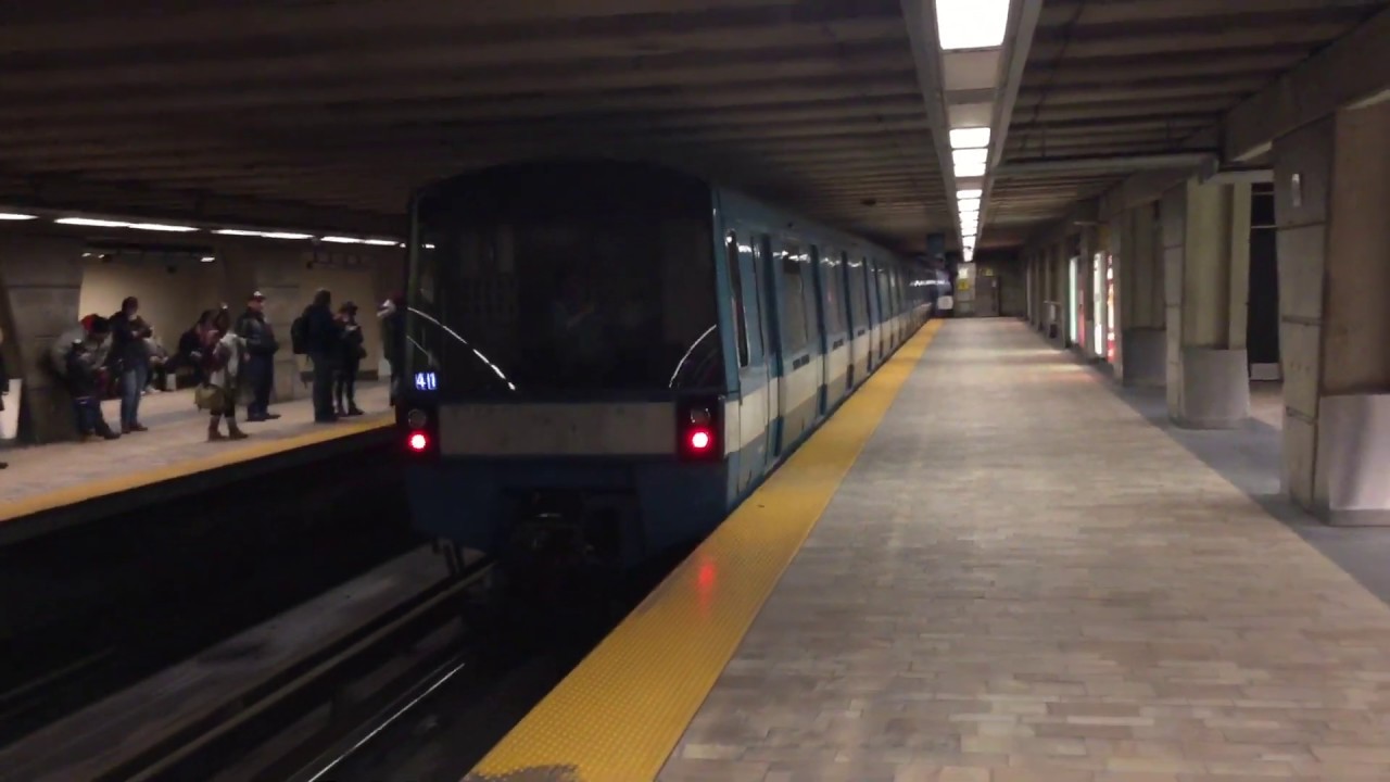 MONTREAL METRO RIDE ON THE YELLOW LINE - YouTube
