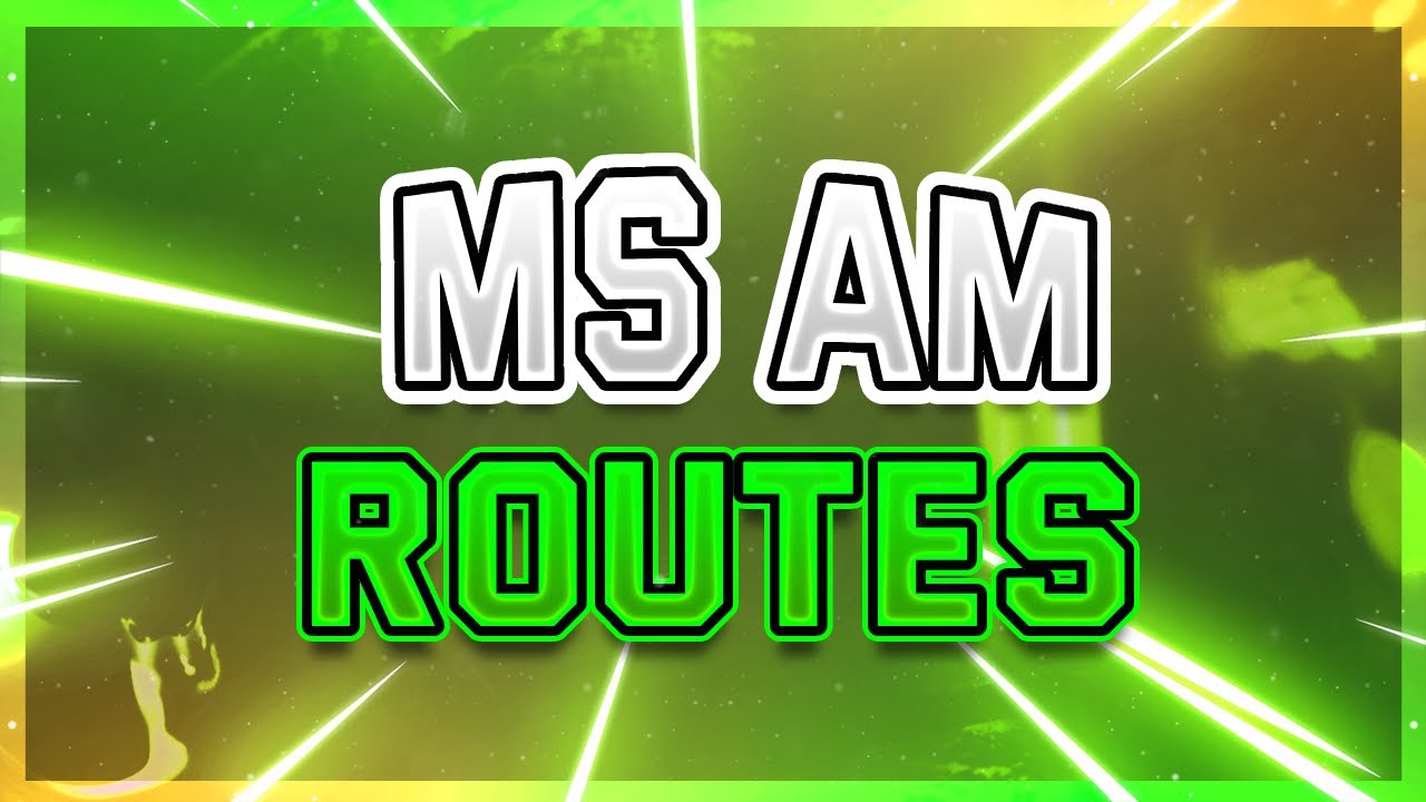 MS Am Routes - YouTube