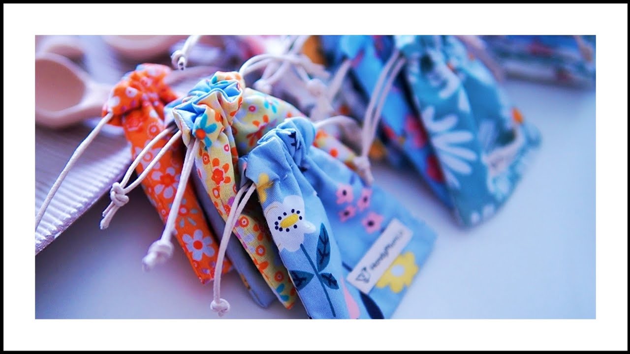 💎Beginner-Friendly Sewing Tutorial: How to Make a Drawstring Bag - YouTube