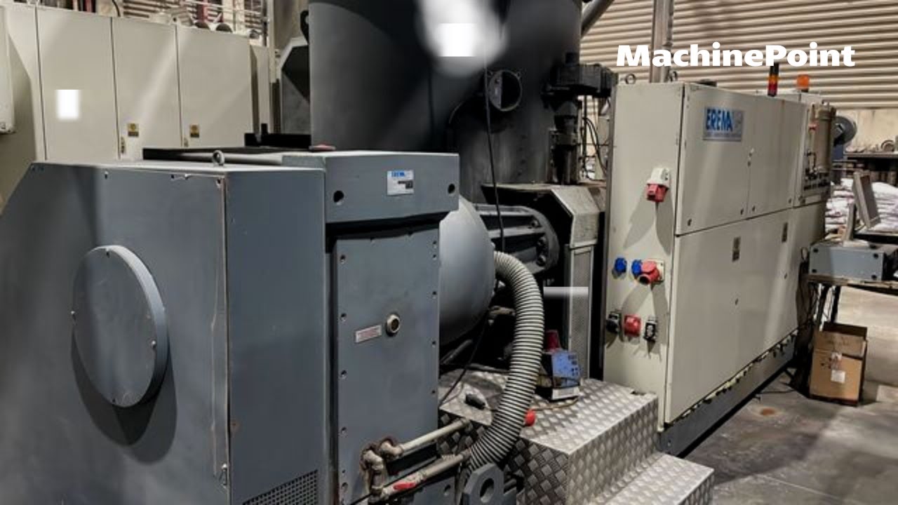 EREMA RGA 160T-LF-Kaskade TE-HG Single screw repelletizing line | EREMA ...