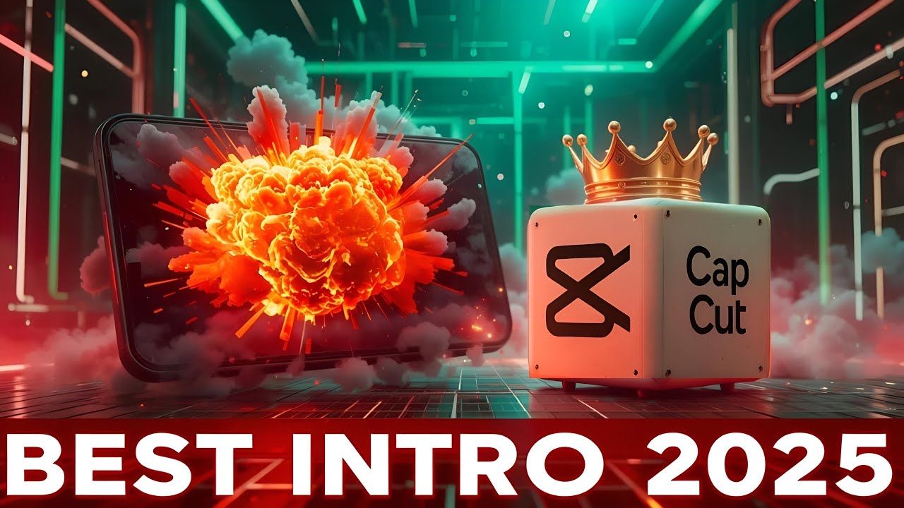 Best Video Intro Ever | Text Lightning Effect in CapCut - YouTube