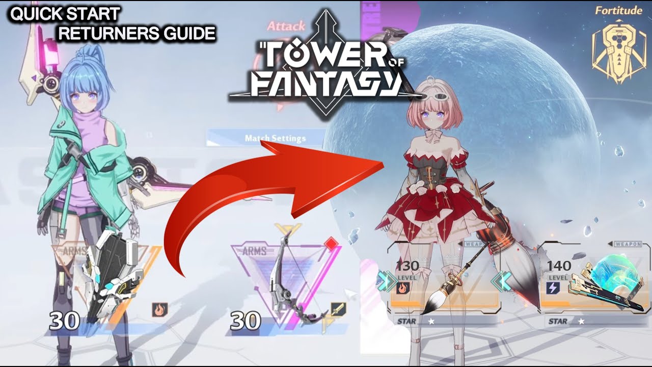 QUICK START RETURNERS GUIDE TO TOWER OF FANTASY - YouTube