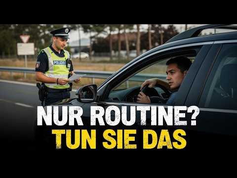 ANWALT WARNT Wenn die Polizei sagt „Nur Routine“ — TUN SIE DAS