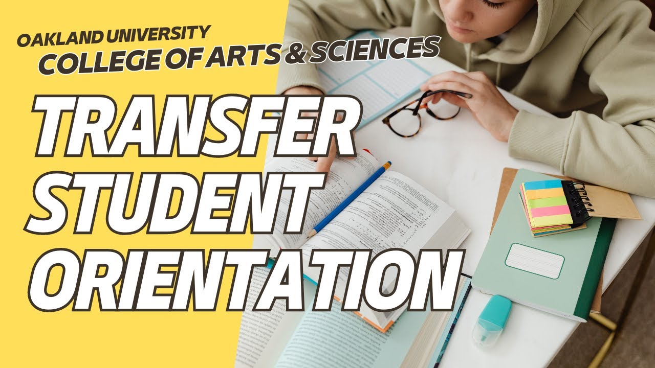 Transfer Student Orientation | OU College of Arts & Sciences - YouTube