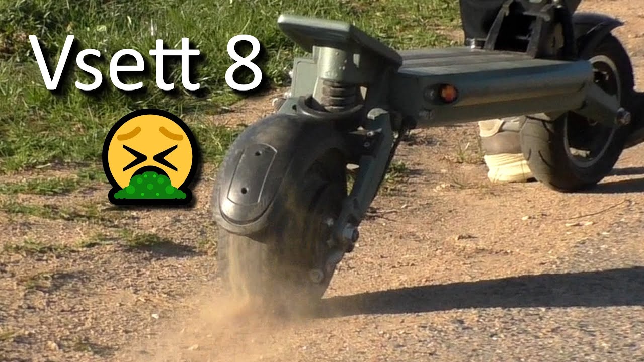 Почему Vsett 8 - плюсы и минусы? [Обзор электросамоката] - YouTube