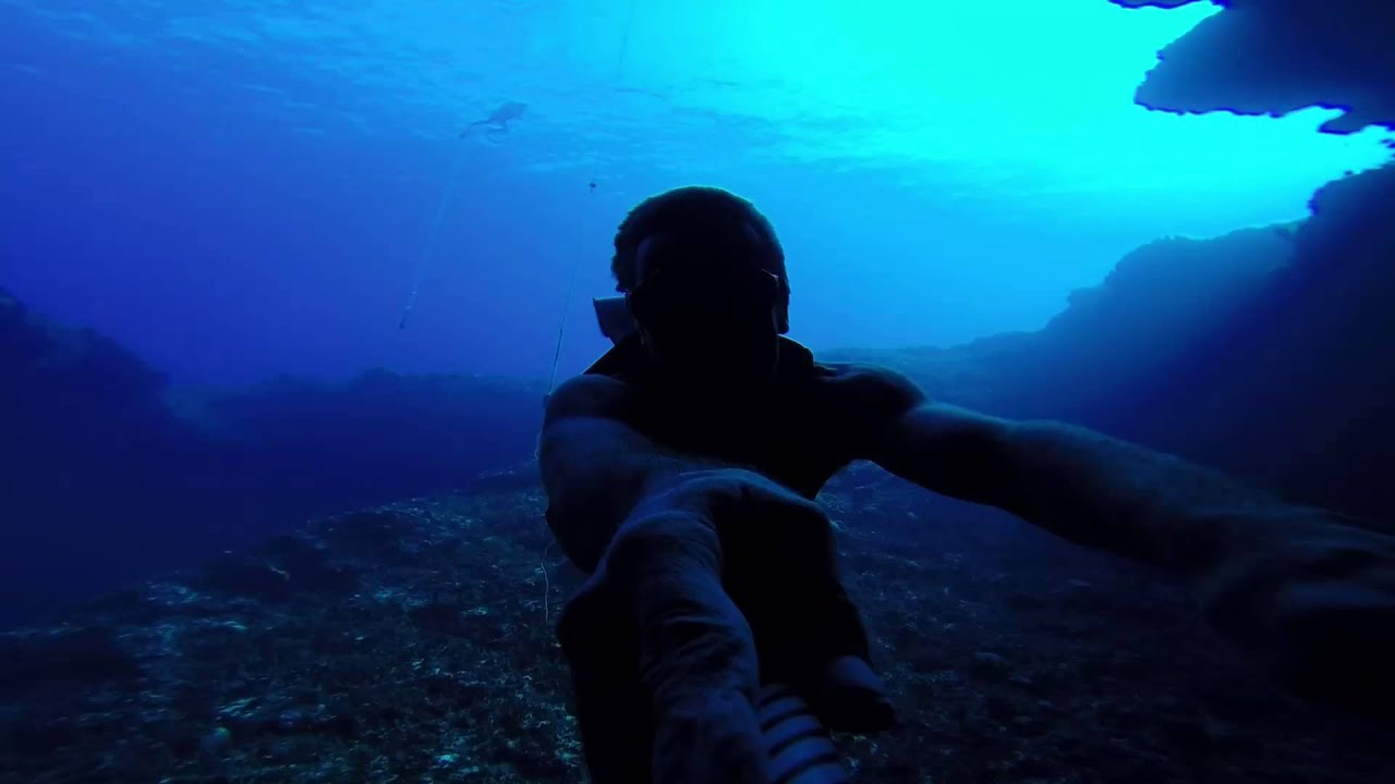 Cave freediving in the Philippines - YouTube