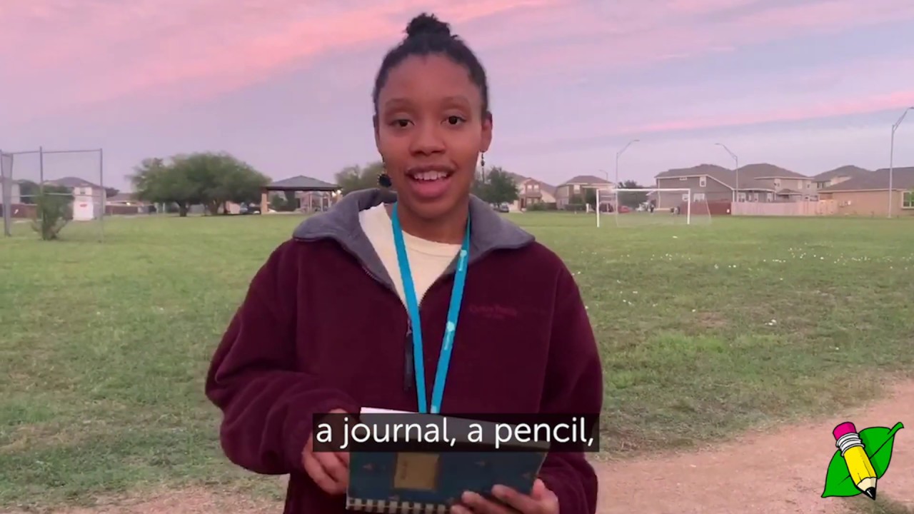 Zoom In Zoom Out Nature Journaling Activity - YouTube
