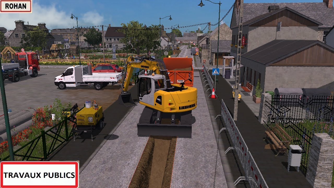 FS17 TP - Map TP Rohan - Terrassement - YouTube