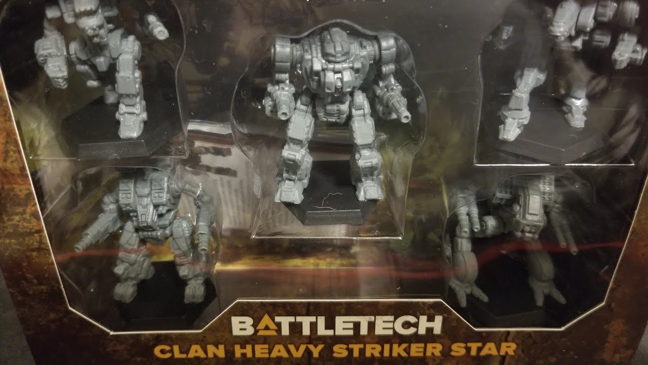 BattleTech - Clan Heavy Striker Star - YouTube