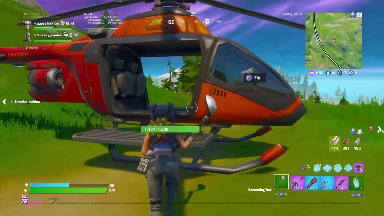 ΝΙΚΗ ΠΑΝΩ ΑΠΟ ΤΟ ΕΛΙΚΟΠΤΕΡΟ ( Fortnite greek) - YouTube