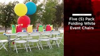 Stackable Portable Plastic Folding Chairs - Best Folding Chair for Plastic