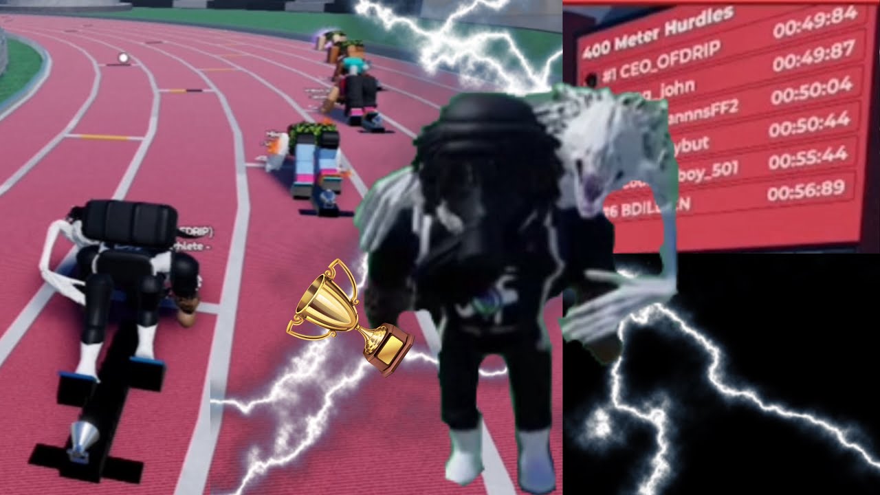 How I Became A D1 Track Runner On Roblox Track & Field - YouTube