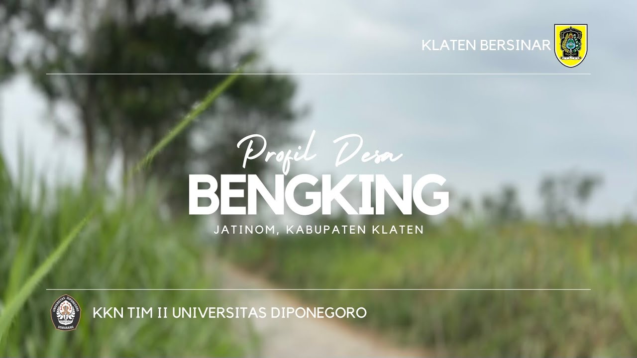Video Profil Desa Bengking [KKN TIM II UNDIP] - YouTube