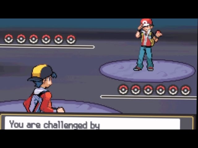 Pokemon Trainer Red Hgss Pokémon HeartGold And SoulSilver Pokémon