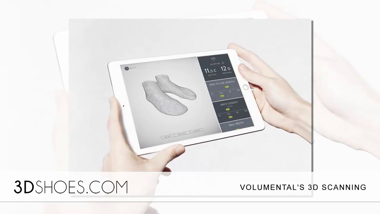 Volumental's 3D Scanning - YouTube