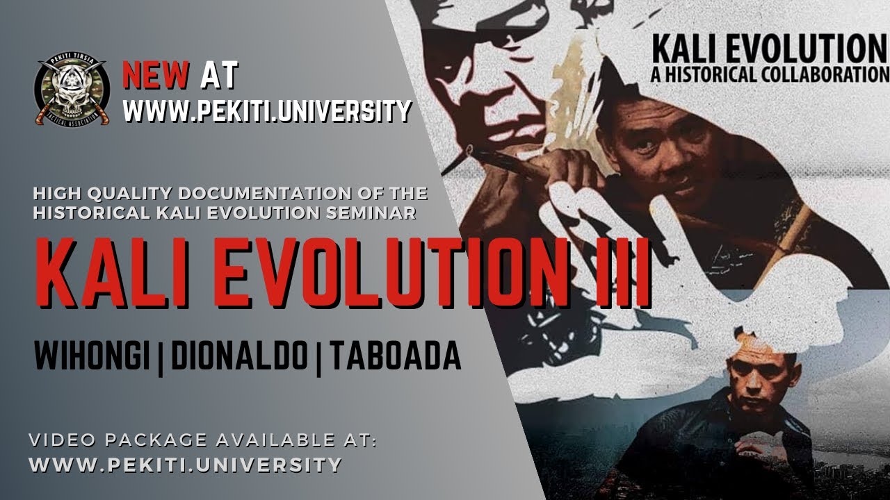 KALI EVOLUTION: Ray Dionaldo | Jared Wihongi | Bobby Taboada - YouTube