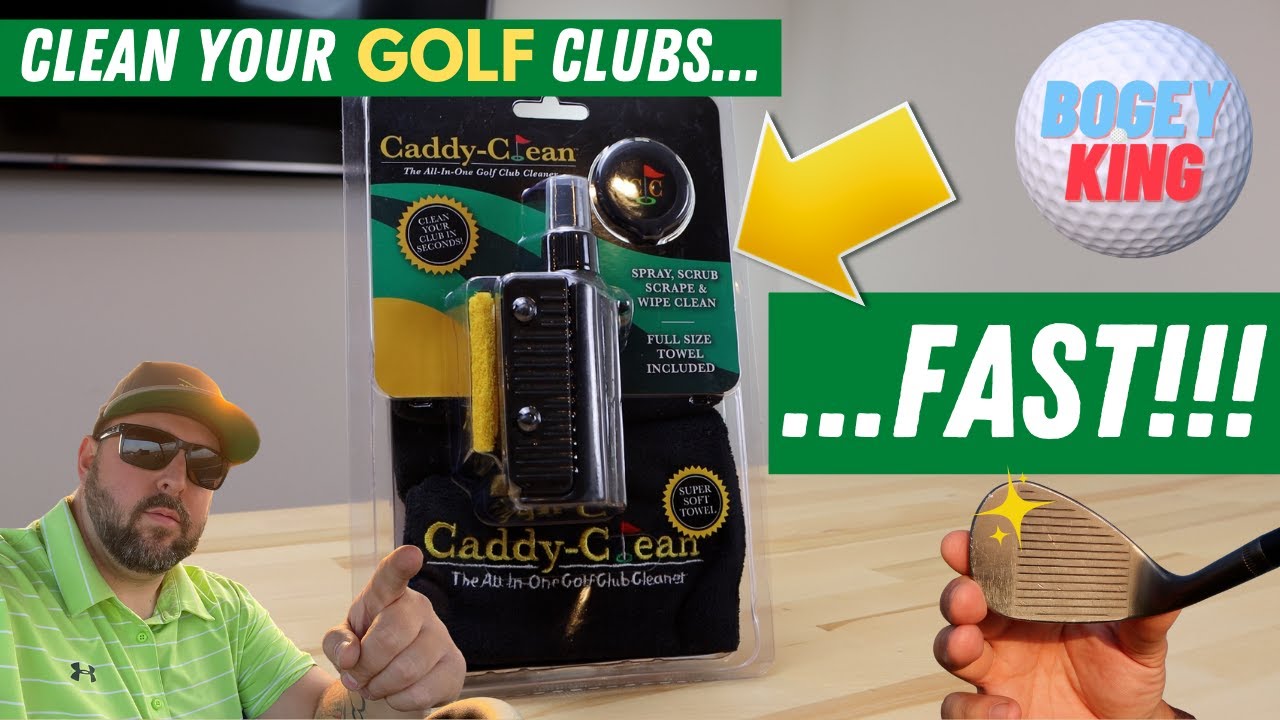 Caddy Clean Review | Struggle to keep your golf clubs clean? | Caddy ...