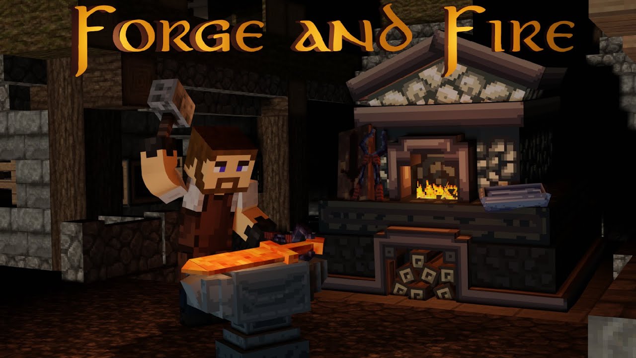 Forge and Fire MythicMobs Minecraft Blacksmith - YouTube