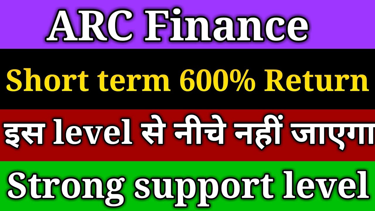Arc finance share latest news। arc Finance share price। Arc finance ltd ...