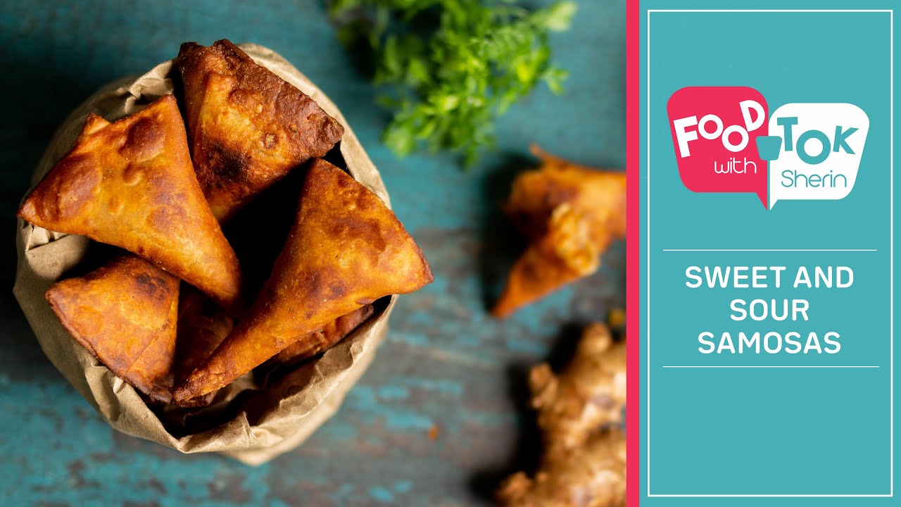 Easy Sweet and Sour Samosa Recipe | Make Samosas From Leftover Rotis ...