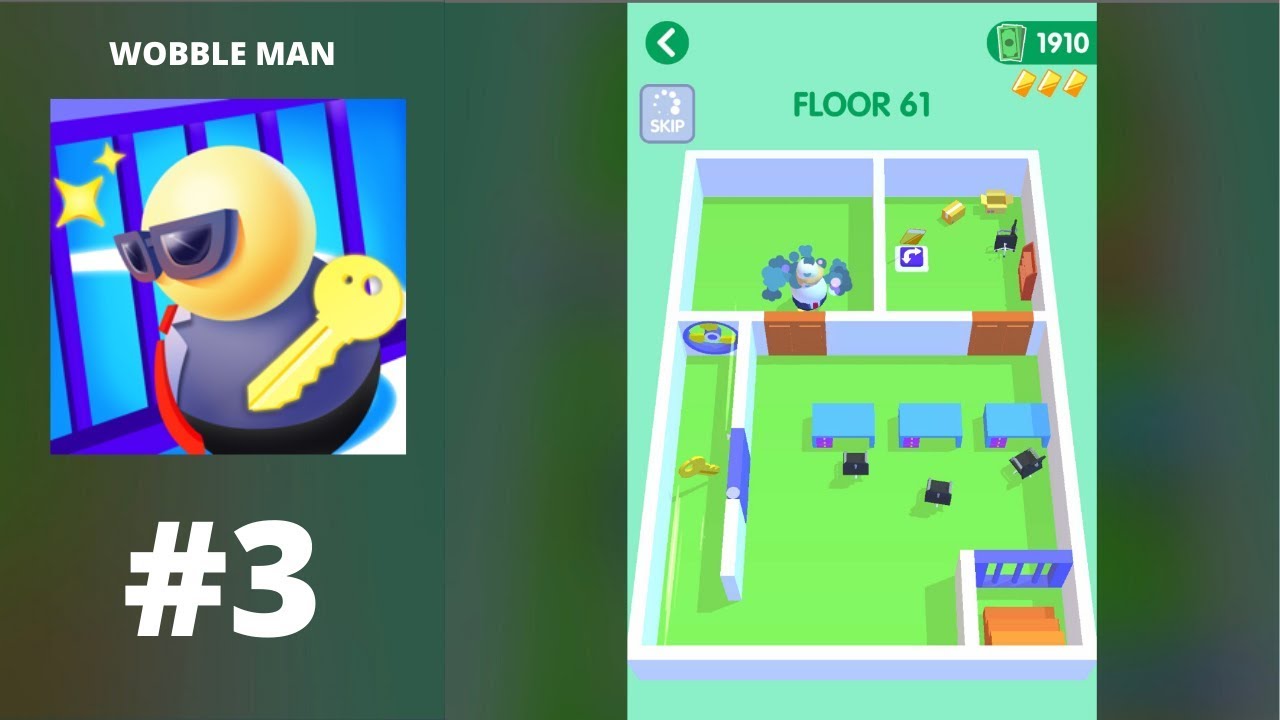 Wobble Man - Gameplay #3 (IOS, Android) - YouTube