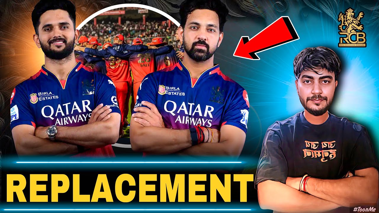 Manoj Bhandge & Swapnil Singh RCB Replacement Confirmed in IPL 2025 ...