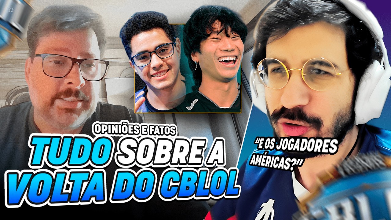 🚨 TUDO SOBRE A VOLTA DO CBLOL! CACO ANTUNES é ENTREVISTADO E REVOLTA ...
