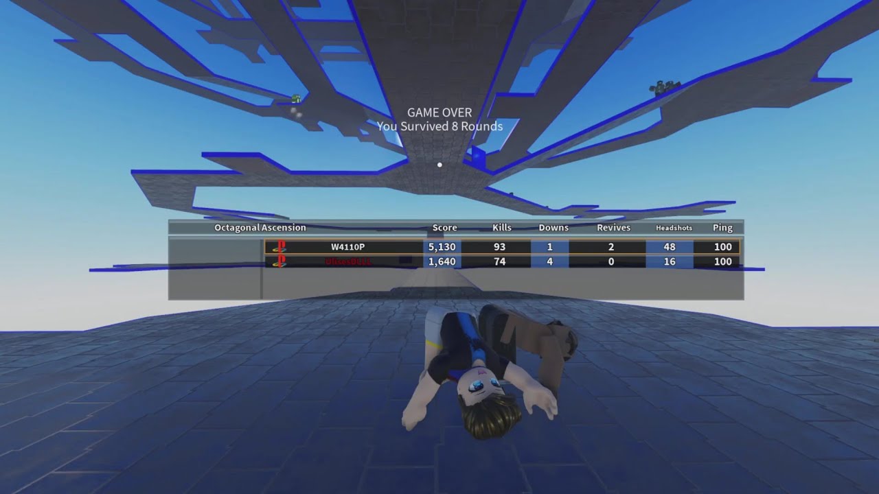 Ascending Octagonally In Roblox Zombies - YouTube