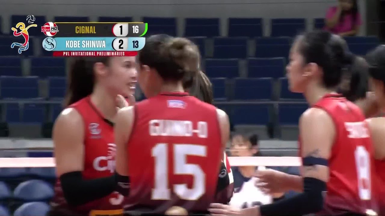 Acuña, Doria-Aquino LEAD THE CHARGE FOR Cignal vs. Kobe Shinwa in Set 4 ...