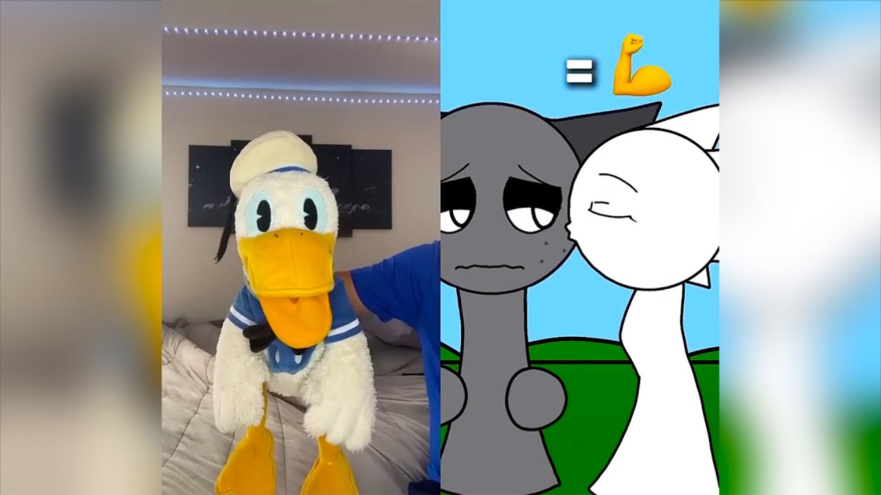 Donald Ducc REACTS To SPRUNKI TikToks! 67 (DO NOT BE SCARED CHALLENGE ...