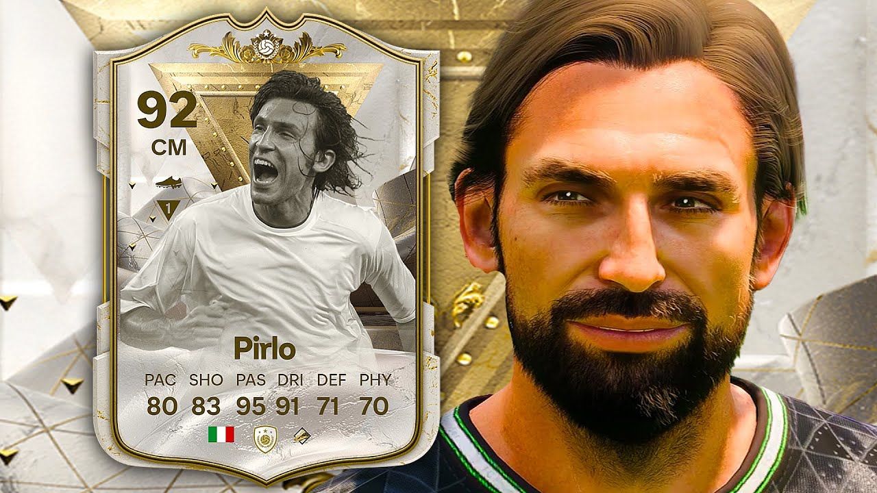 92 Centurions Icon Pirlo Player Review - EA FC 24 - YouTube