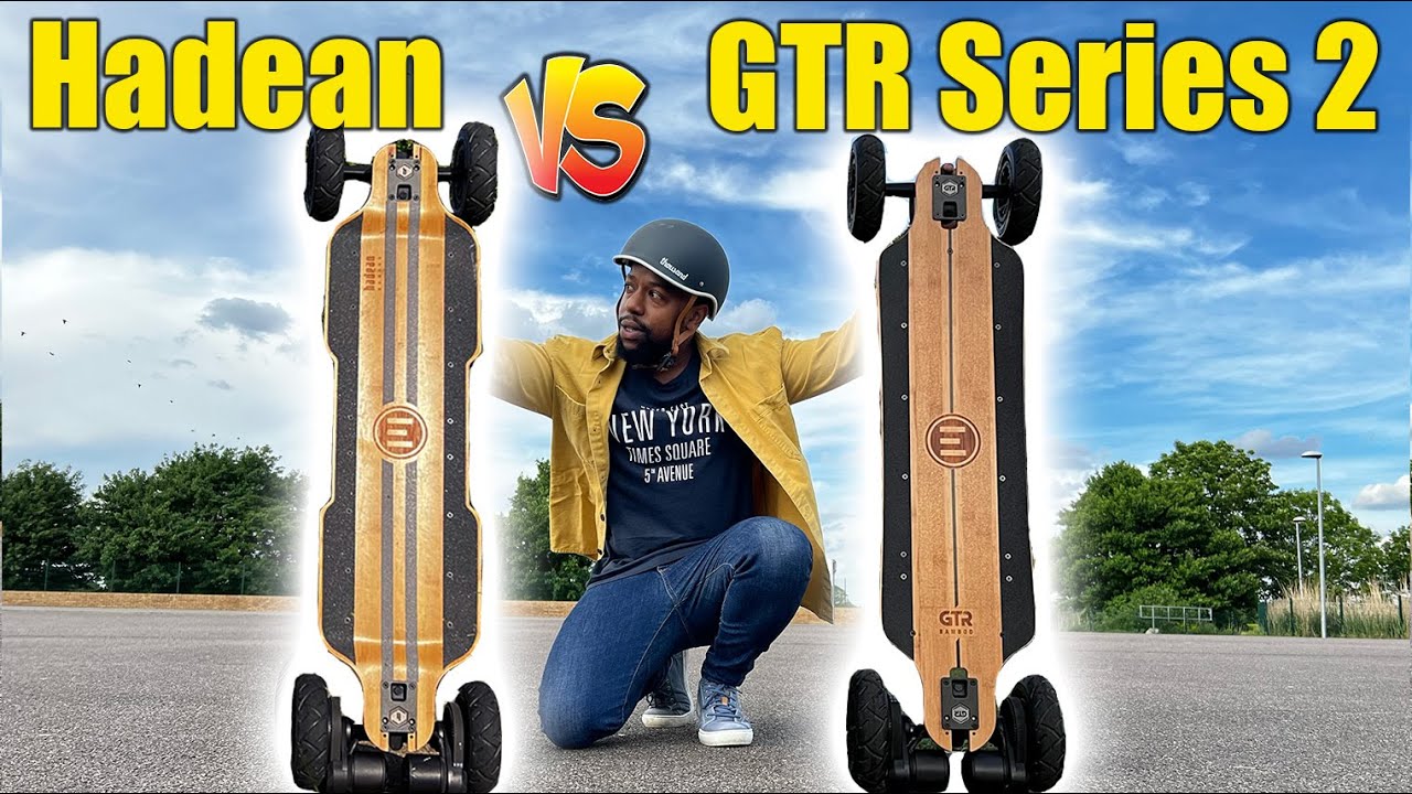 Evolve Hadean vs GTR Series 2 - Which electric skateboard should you ...