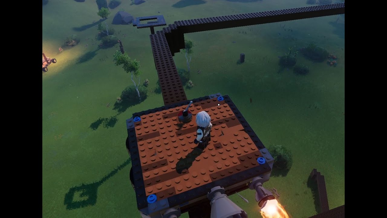 How to Make Turning Monorail Lego Fortnite - Prototype - YouTube