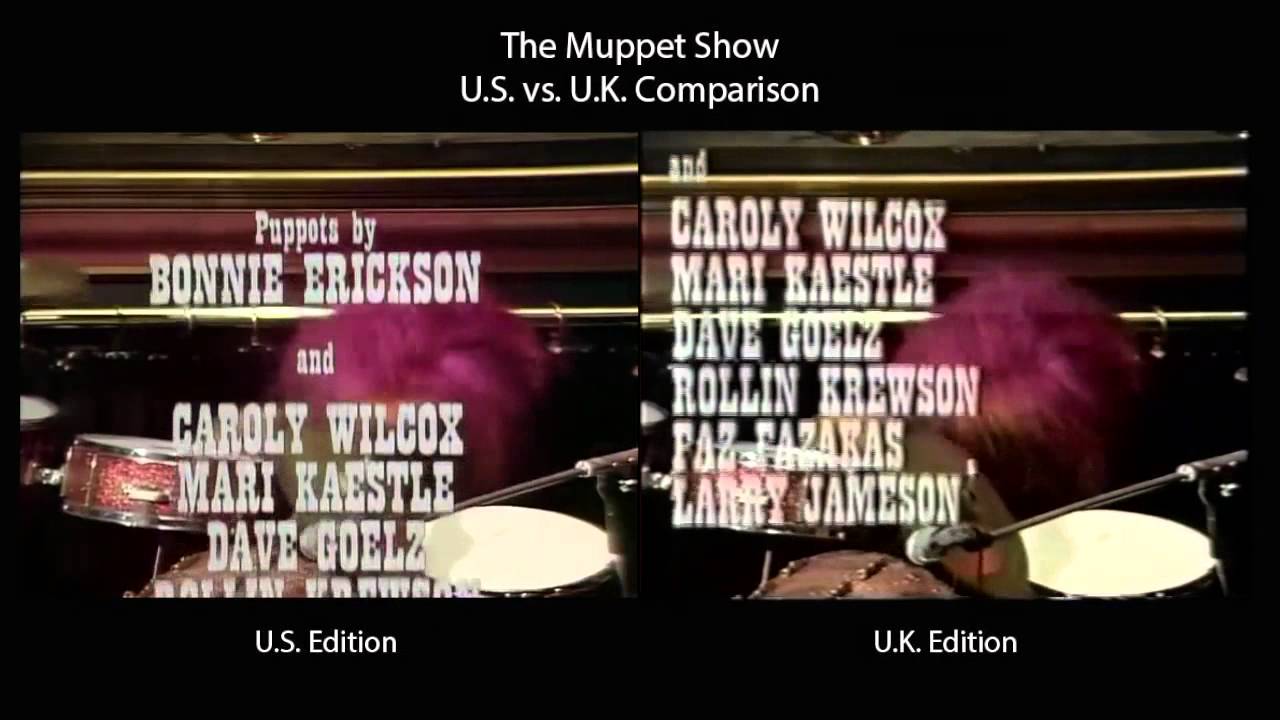 The Muppet Show - Ending with Joel Grey (US vs. UK Credit Comparison ...