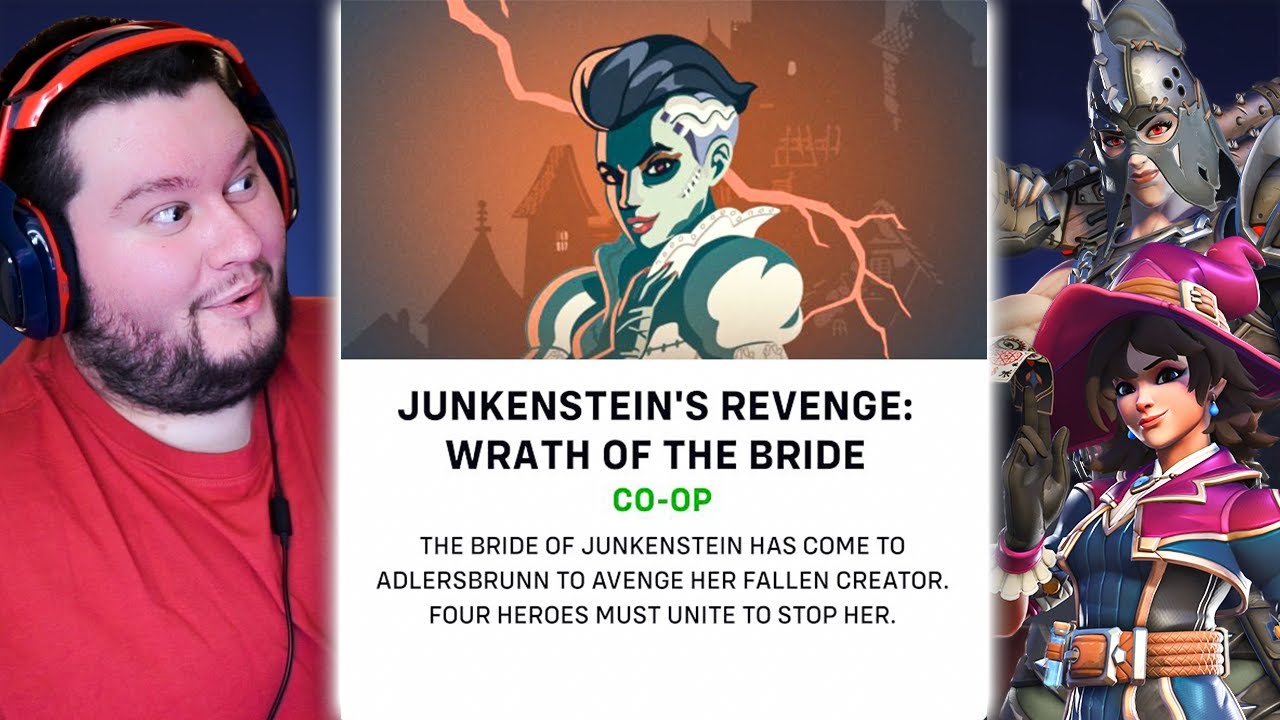 Flats Takes On NEW Wrath of the Bride PvE Mission in Overwatch 2 - YouTube