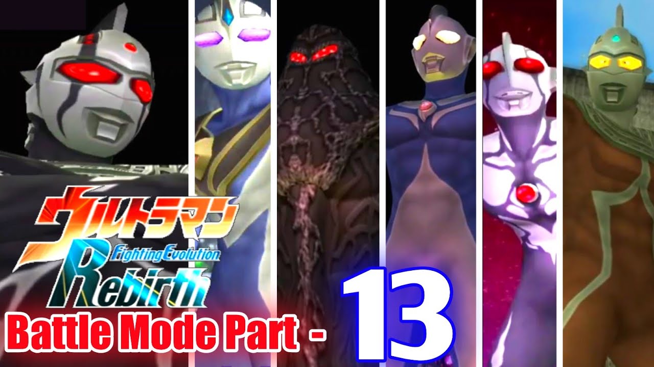 Ultraman Fighting Evolution Rebirth Battle Mode Part 13 | Chaosroid ...
