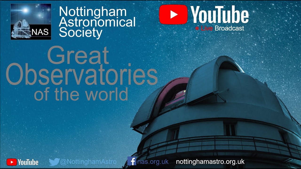 NAS Great Observatories of the World - YouTube