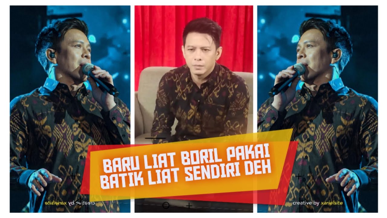 🛑 BARU KALI INI LIAT ARIEL PAKAI BATIK ‼️ BIKIN MELELEH - YouTube