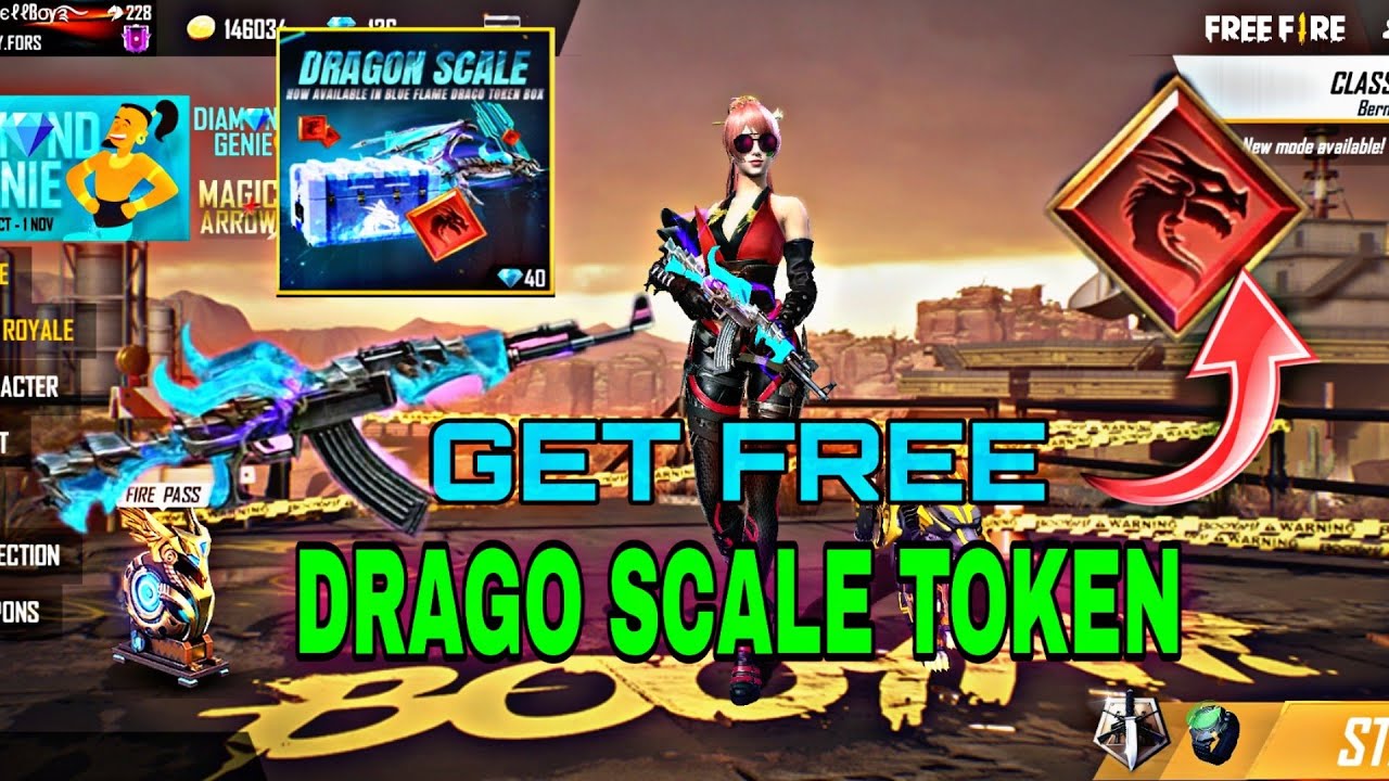How to get free Drago scale token || How to upgrade Drago scale AK ...