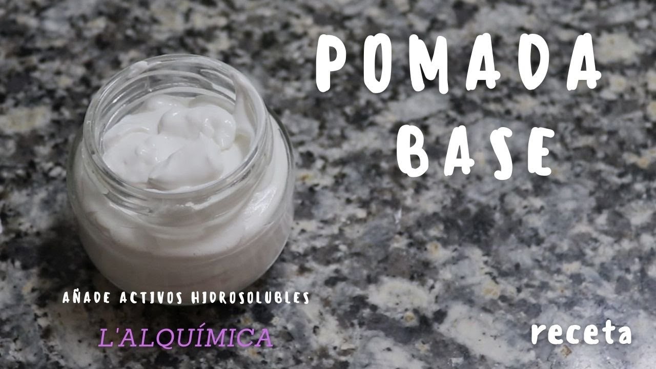Cómo hacer una POMADA (receta BASE) - YouTube