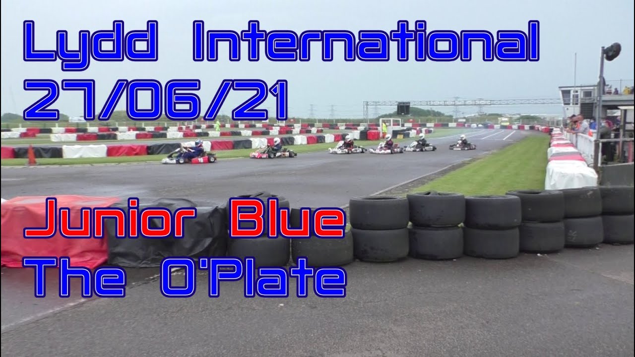 Karting Formula Blue Junior O'Plate Lydd 27/06/21 - YouTube